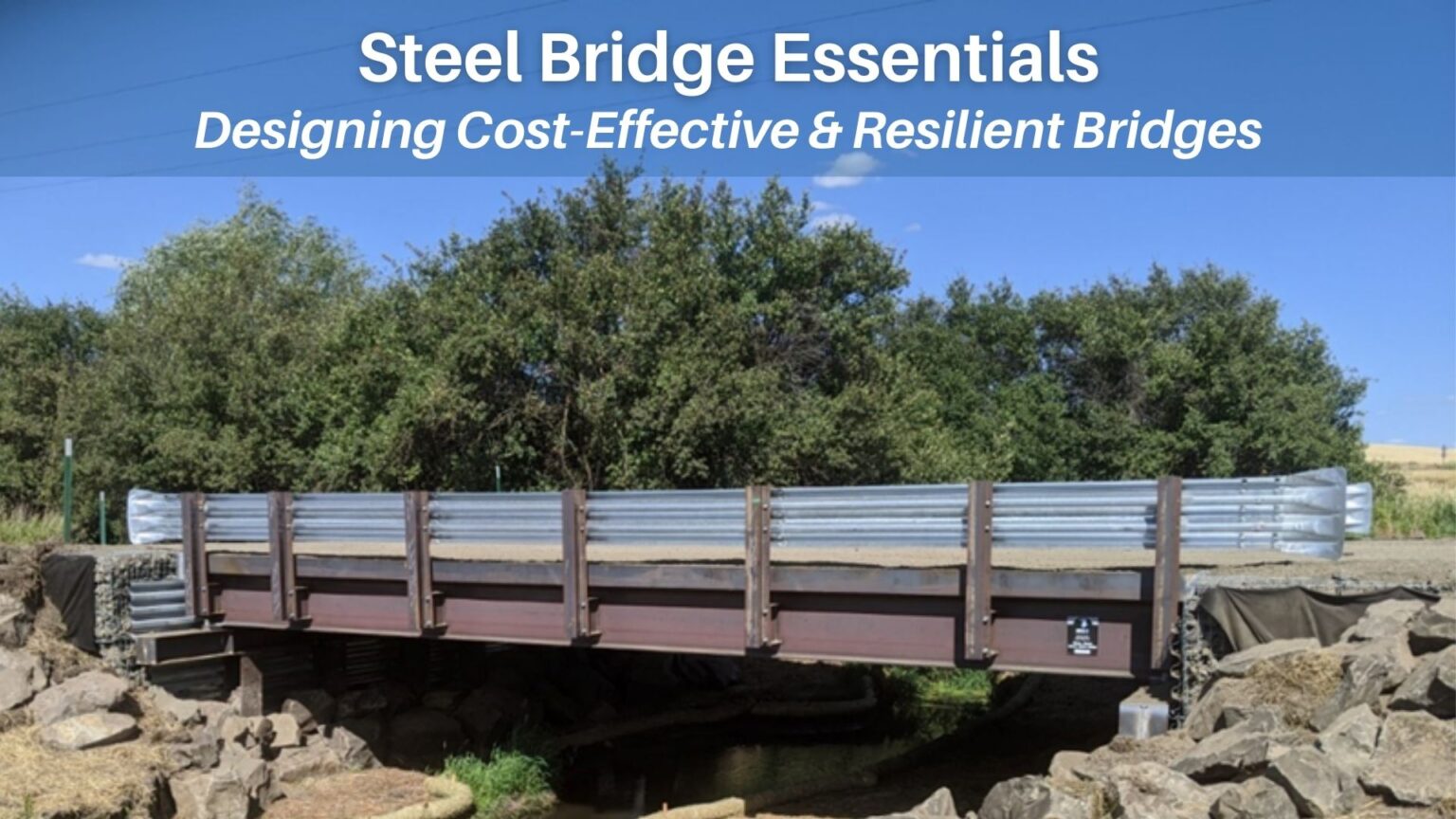 وبینار Designing Cost-Effective and Resilient Bridges - عمران زاگرس